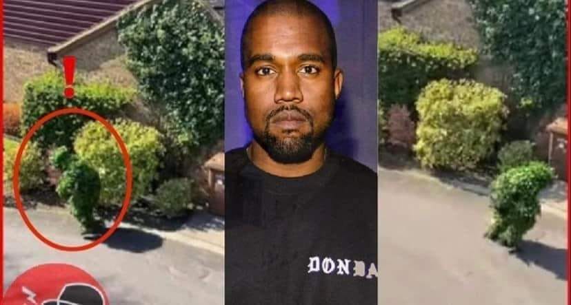 Ye was found dressed like a bush outside of Kim Kardashian's house? - News