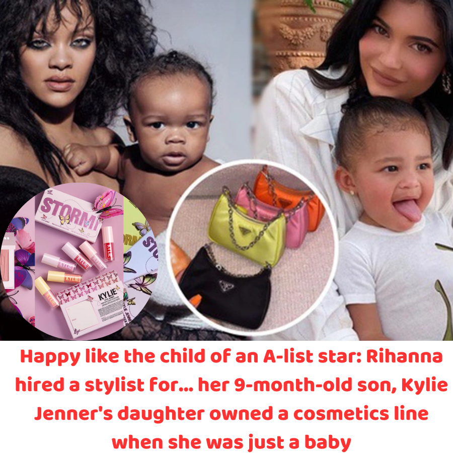 Happy like the child of an A-list star: Rihanna hired a stylist for ...