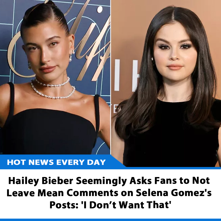 Hailey Bieber Seemingly Asks Fans to Not Leave Mean Comments on Selena ...