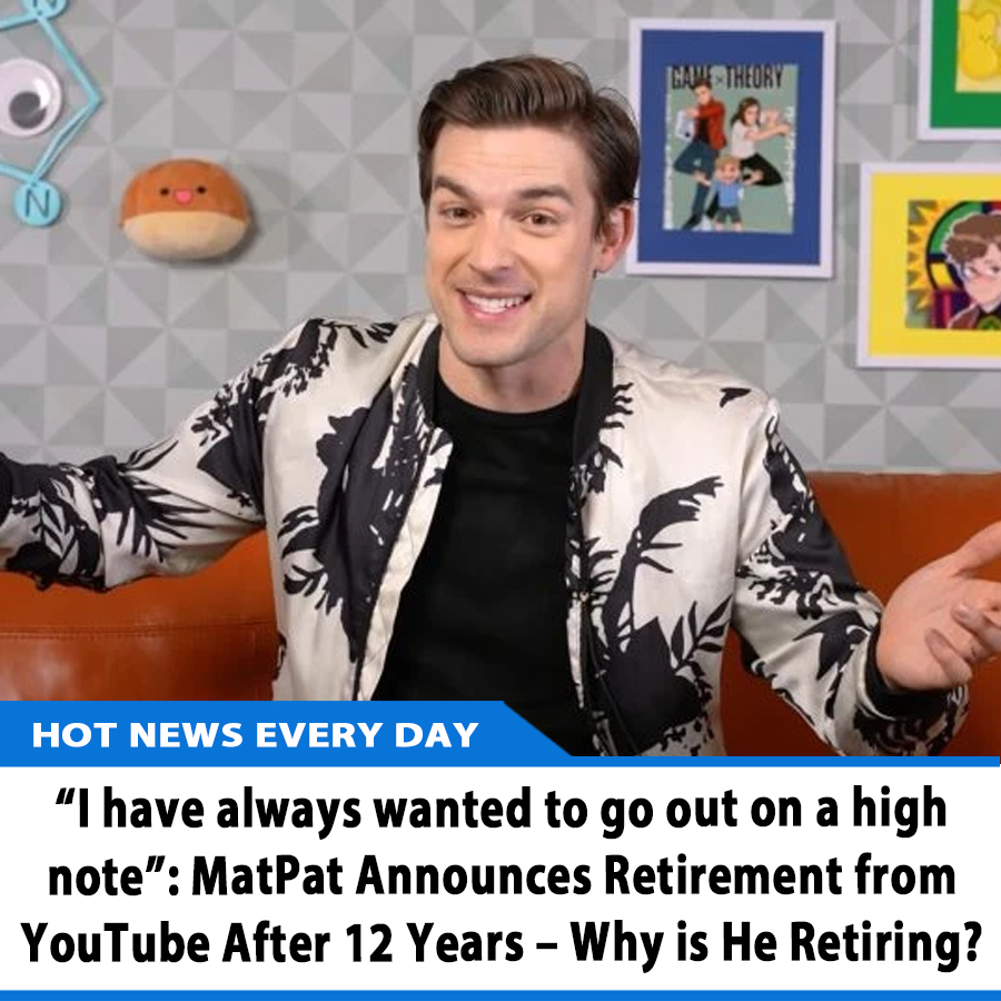 “I have always wanted to go out on a high note”: MatPat Announces ...