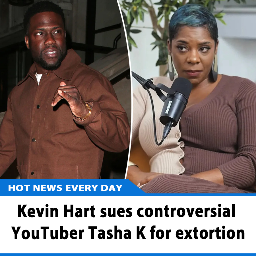 Kevin Hart sues controversial YouTuber Tasha K for extortion (d) - News