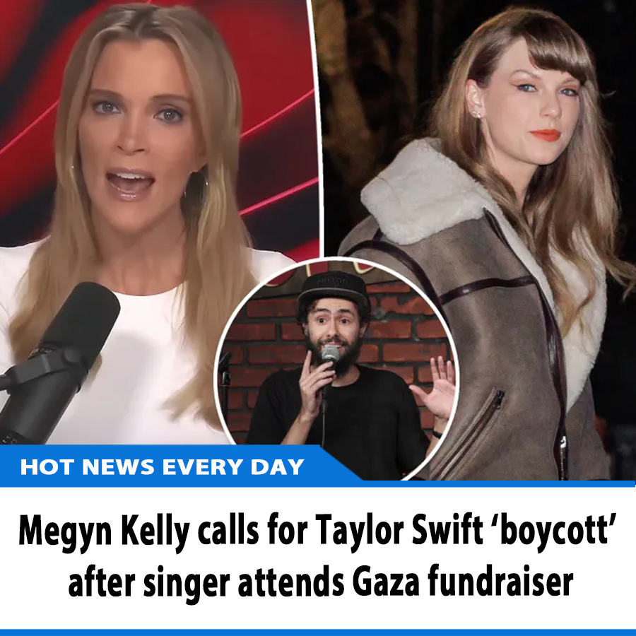 Megyn Kelly calls for Taylor Swift ‘boycott’ after singer attends Gaza ...