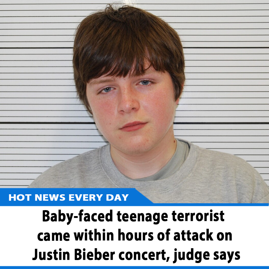 Baby-faced teenage terrorist came within hours of attack on Justin ...