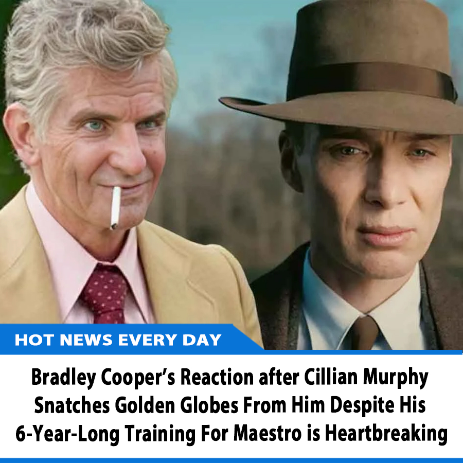 Bradley Cooper’s Reaction after Cillian Murphy Snatches Golden Globes ...