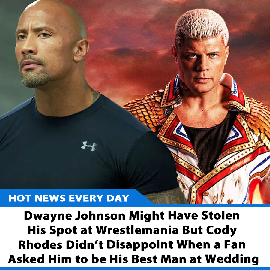 Dwayne Johnson Might Have Stolen His Spot at Wrestlemania But Cody ...