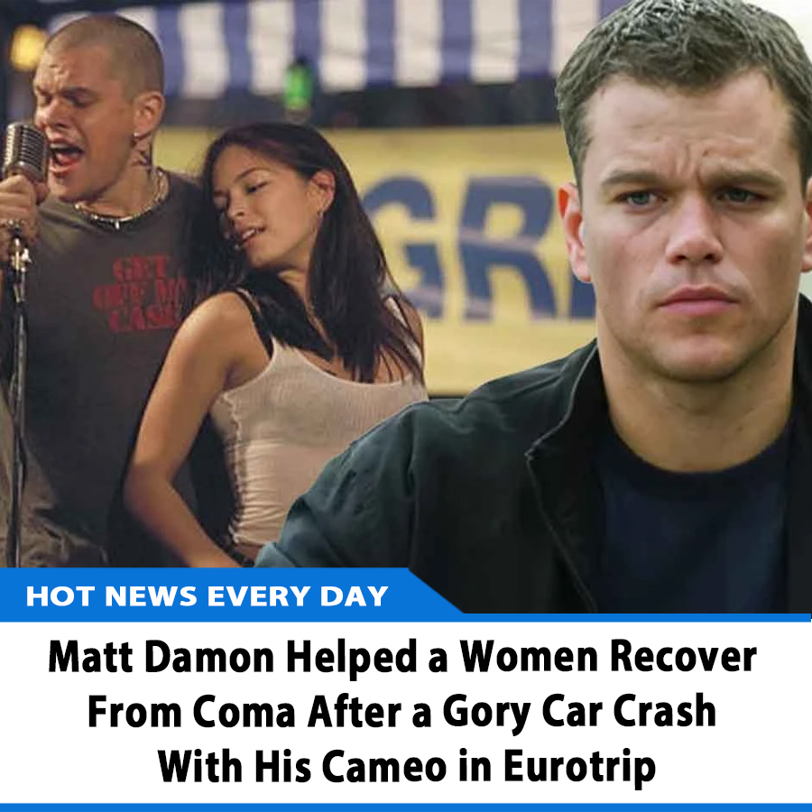 Matt Damon Helped a Women Recover From Coma After a Gory Car Crash With ...