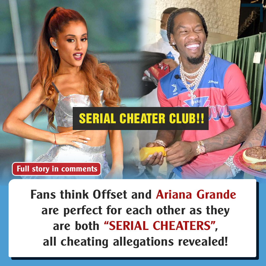 Fans think Offset and Ariana Grande are perfect for each other as they ...