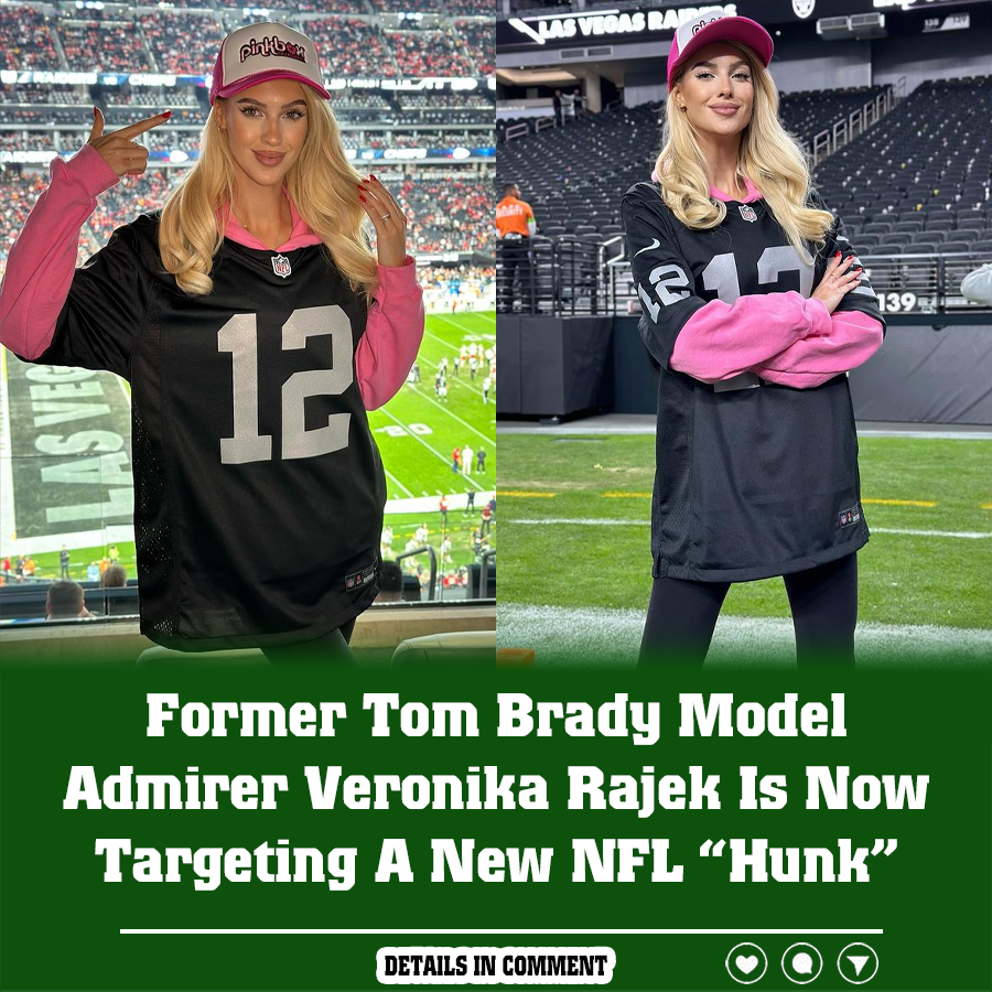 Former Tom Brady Model Admirer Veronika Rajek Is Now Targeting A New NFL “Hunk” - News