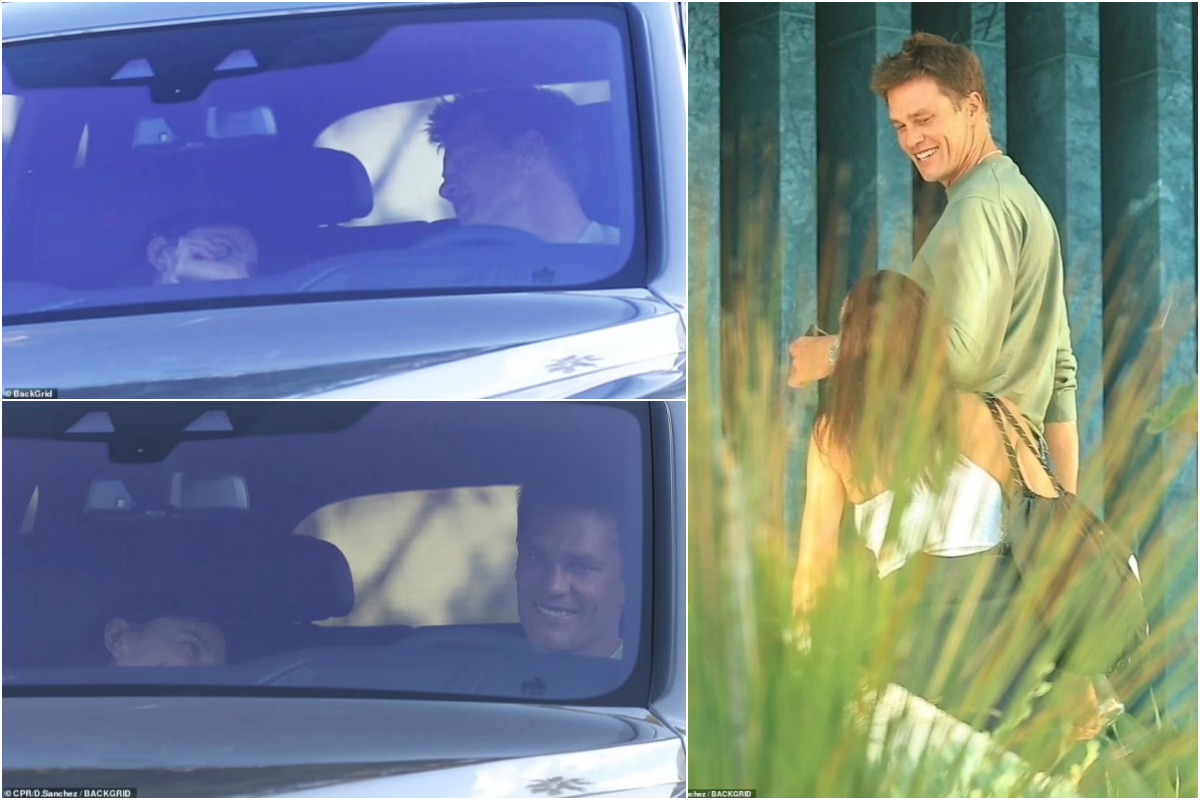 Tom Brady and Irina Shayk's hot new romance revealed! NFL quarterback caught caressing model's ...