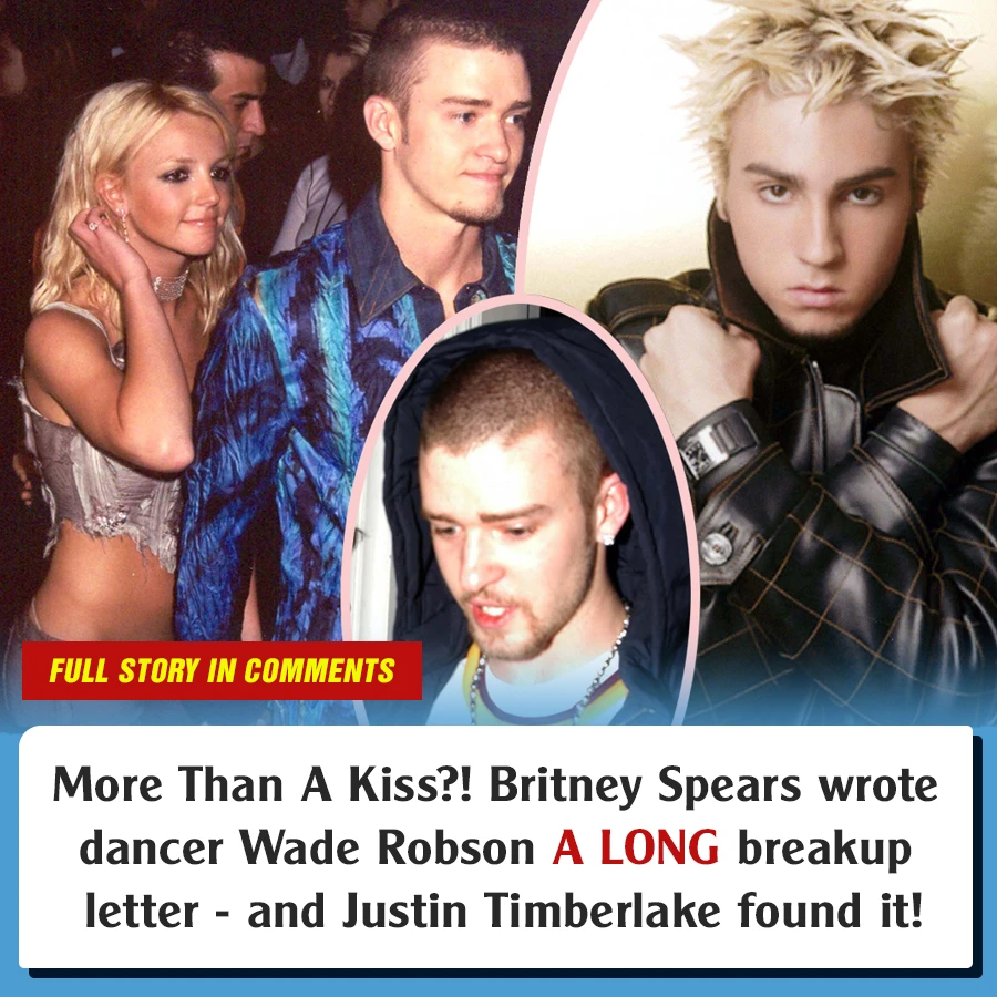 More Than A Kiss?! Britney Spears Wrote Wade Robson A LONG Breakup ...