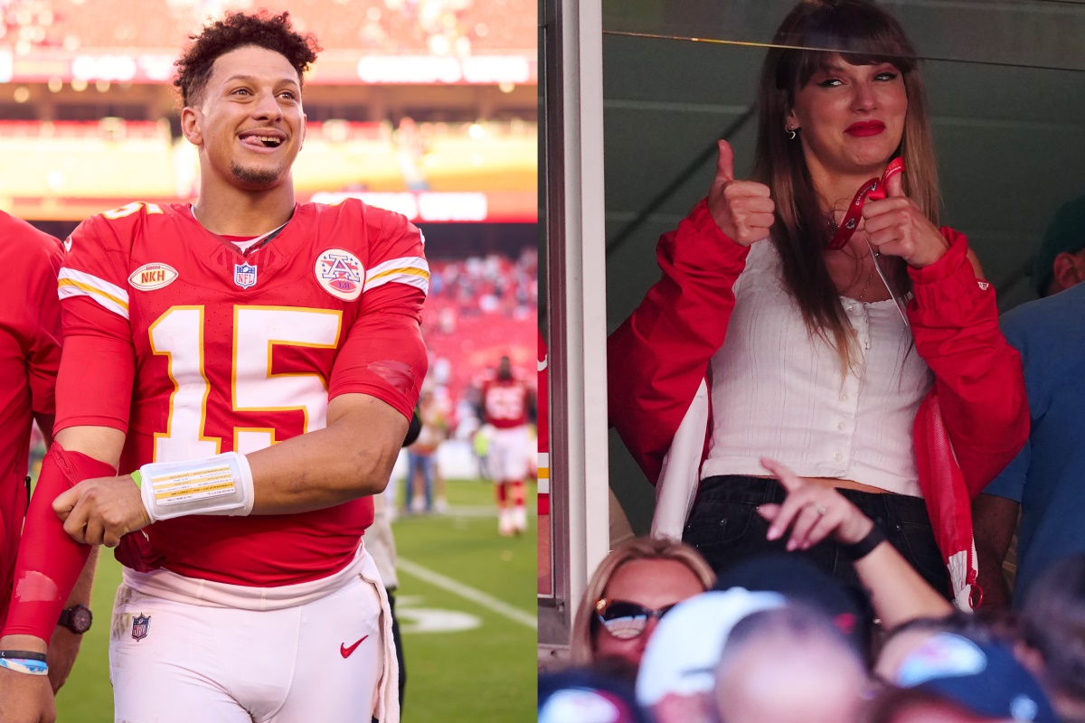 Patrick Mahomes has to perform because his wife's friends with Taylor ...