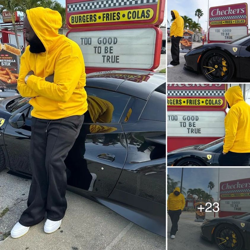 Rick Ross bought a Ferrari 458 supercar just because it matched the ...