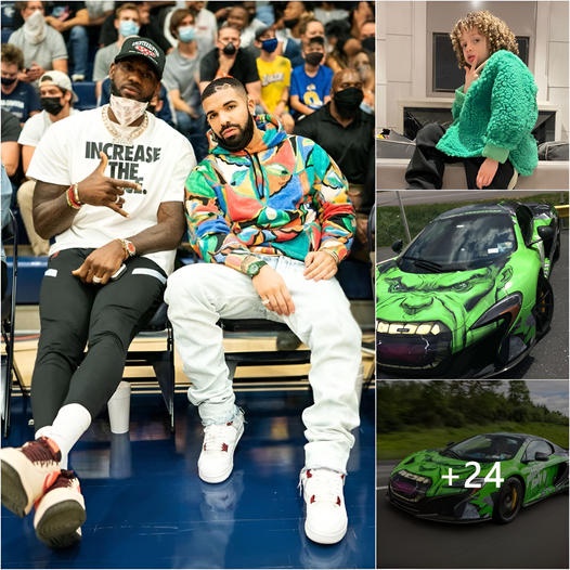 Drake Shows Off His Koenigsegg Customized To Look Like ‘the Hulk ...