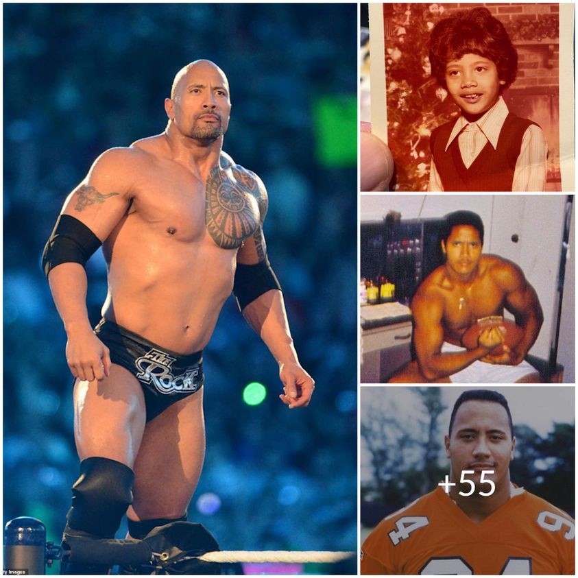 See photos of The Rock childhood and teenage years, all about his life ...