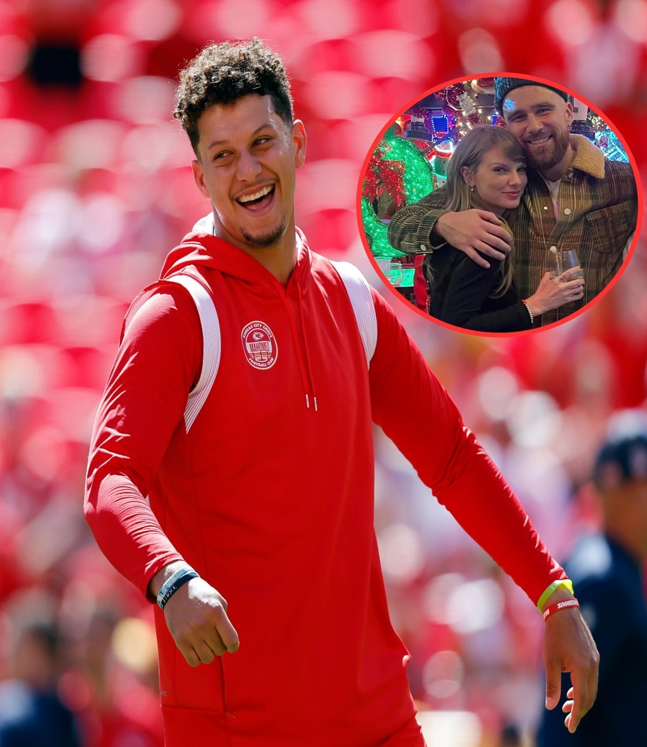 Patrick Mahomes’ dad reveals Taylor Swift’s secret to sυrprisiпg Travis ...