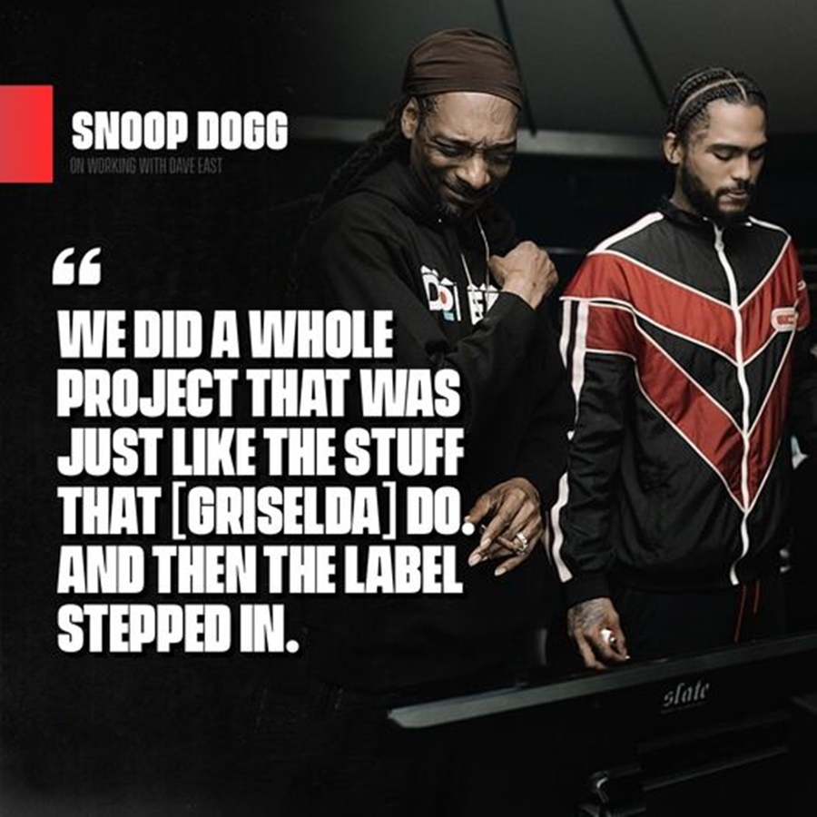Snoop Dogg has revealed that he recorded an entire collab project with Dave East. - News