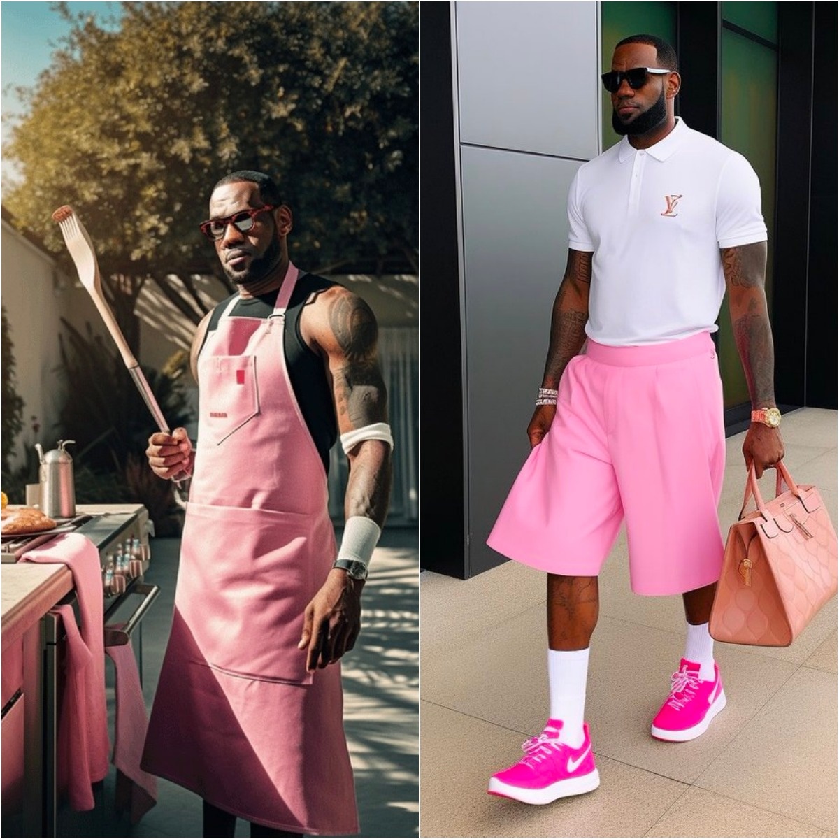 Unexpected Elegance: LeBron James Redefines Style, Making Waves in the ...