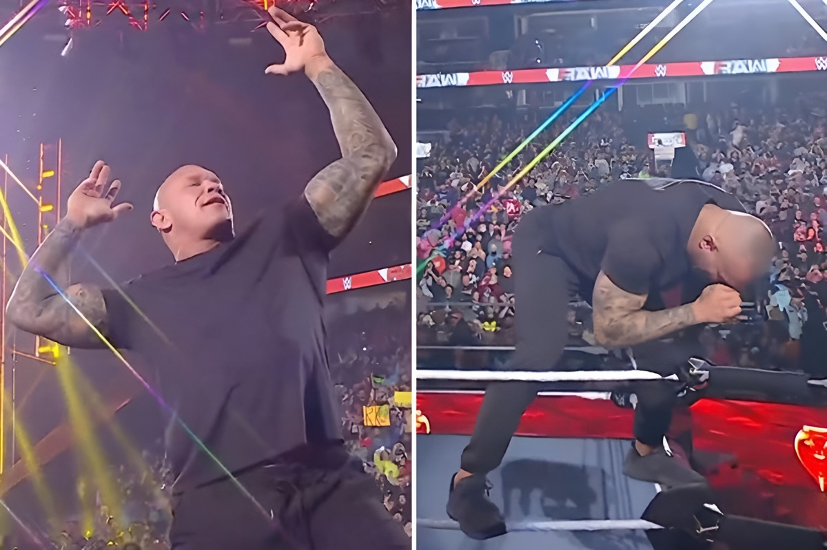 Randy Orton got visibly emotional before doing signature pose on WWE ...