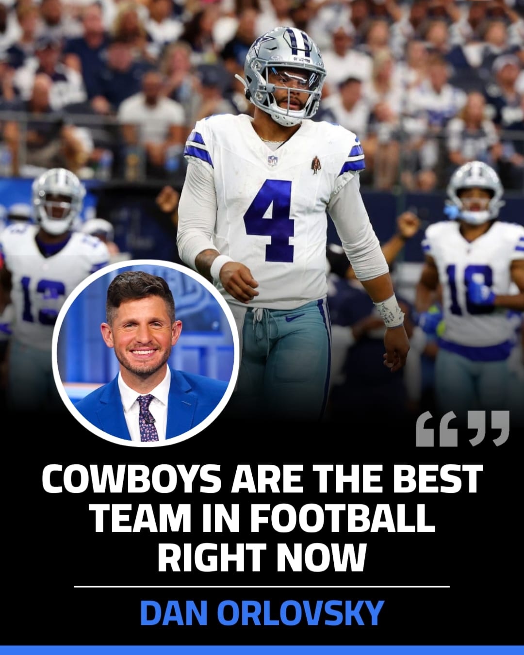Dan Orlovsky asserts Dak Prescott’s Cowboys is the best team in ...