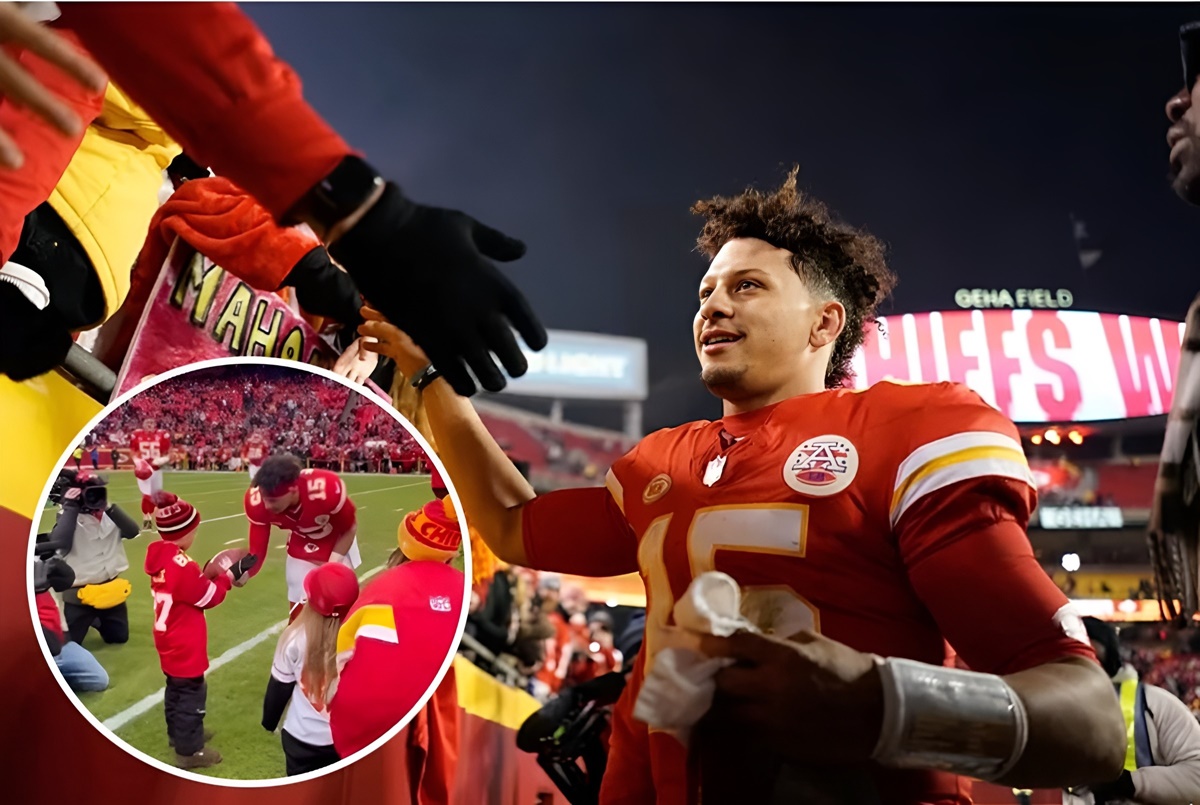 Patrick Mahomes makes a young fan’s dreams come true with heroic oп ...