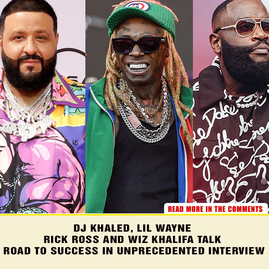 DJ Khaled, Lil Wayne, Rick Ross and Wiz Khalifa Talk Road to Success in ...