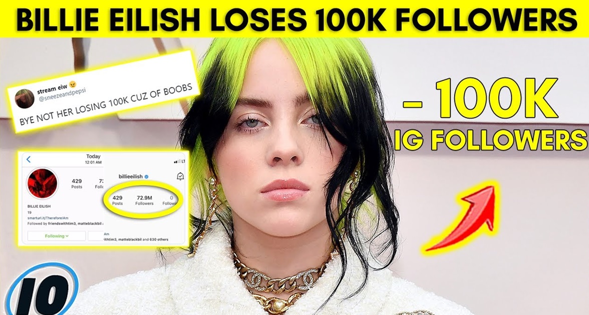 Billie Eilish’s Instagram Following Dips by Over 100,000 After Her Courageous ‘Coming Out’ - News