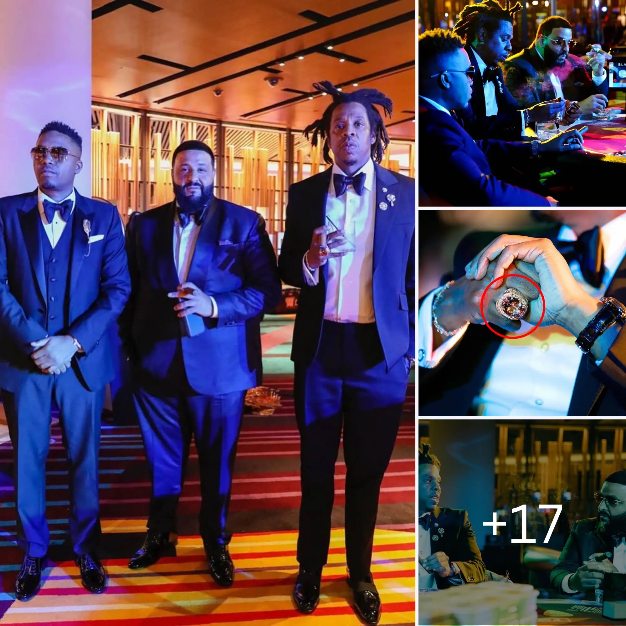 Jay Z wore a $30,000,000 ring when he had a meeting at the beginning of ...