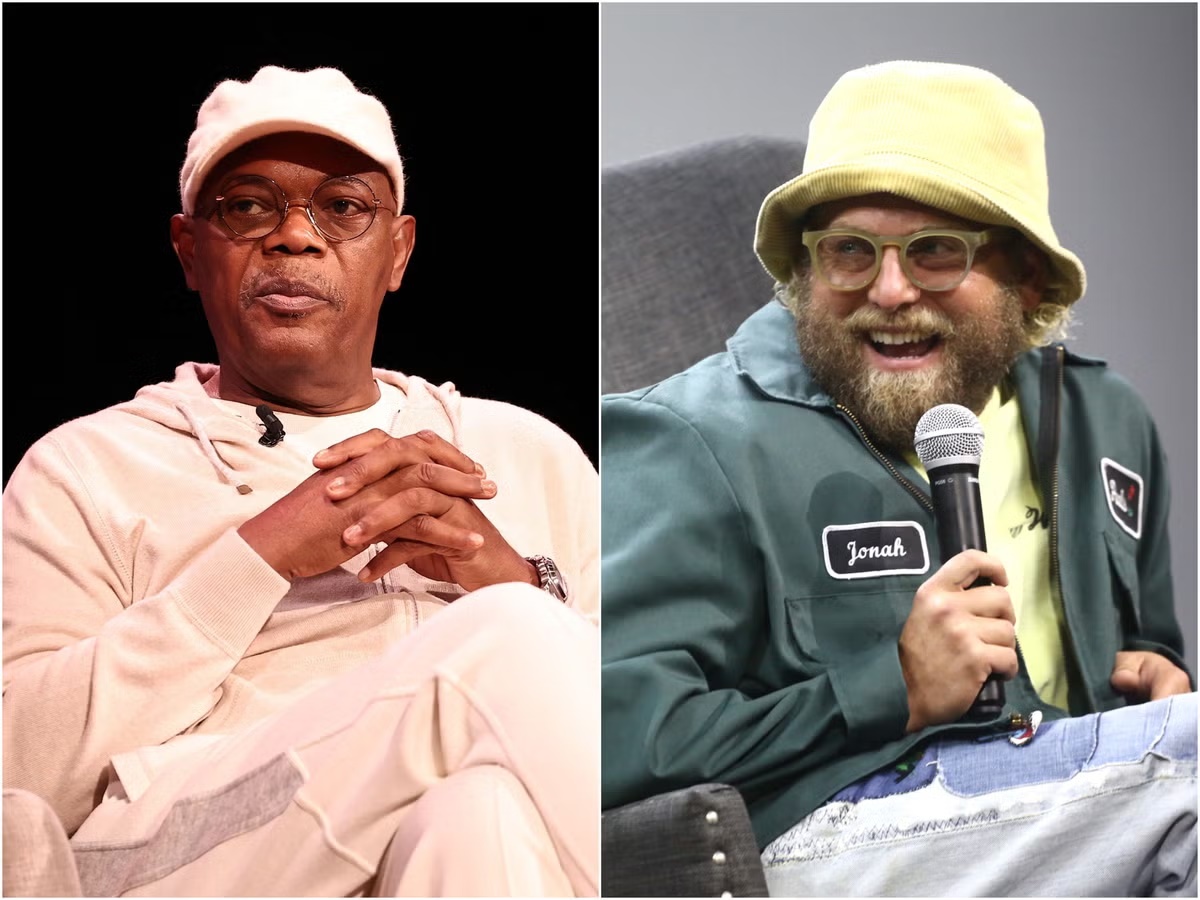 Samuel L. Jackson Is Stunned that Jonah Hill Holds the Record for Most ...