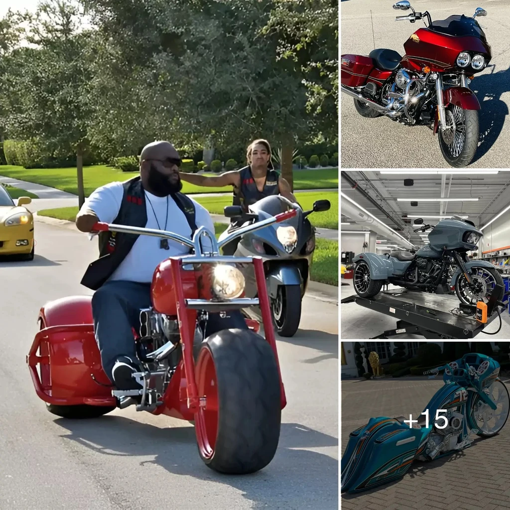Rick Ross enriches his motorcycle collection with these unique vehicles ...
