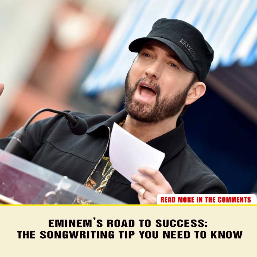 Eminem’s Road to Success: The Songwriting Tip You Need to Know - News