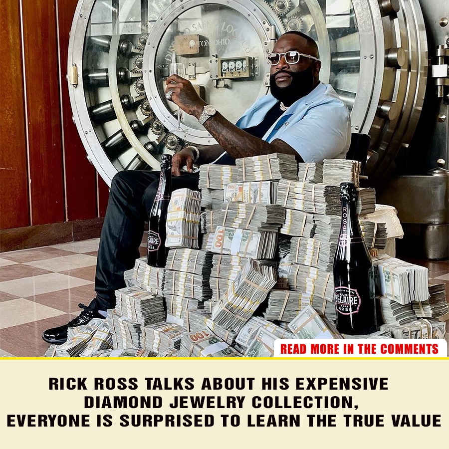 Rick Ross talks about his expensive diamond jewelry collection ...