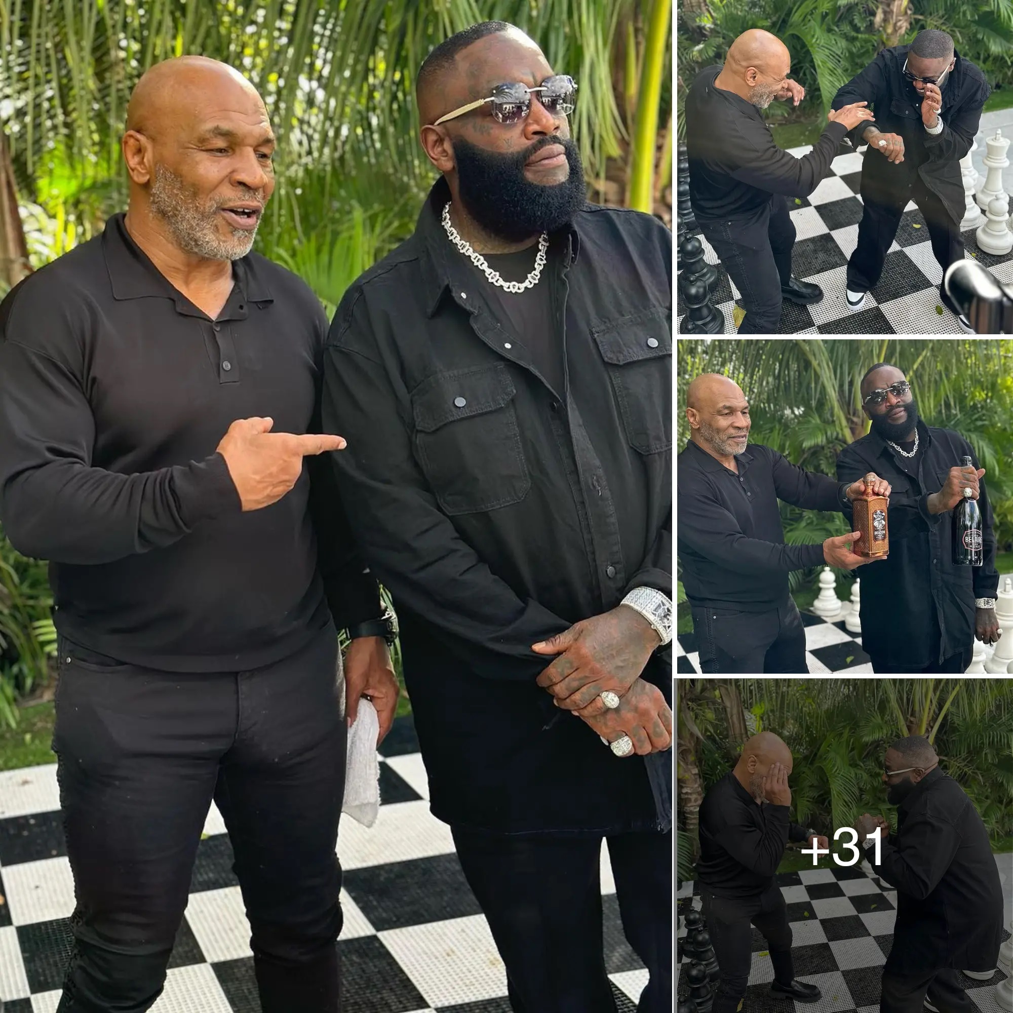 Mike Tyson challenged Rick Ross when he said he would climb the highest ...