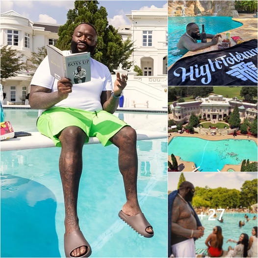 Rick Ross surprised everyone by adding a 4,000 square foot infinity ...