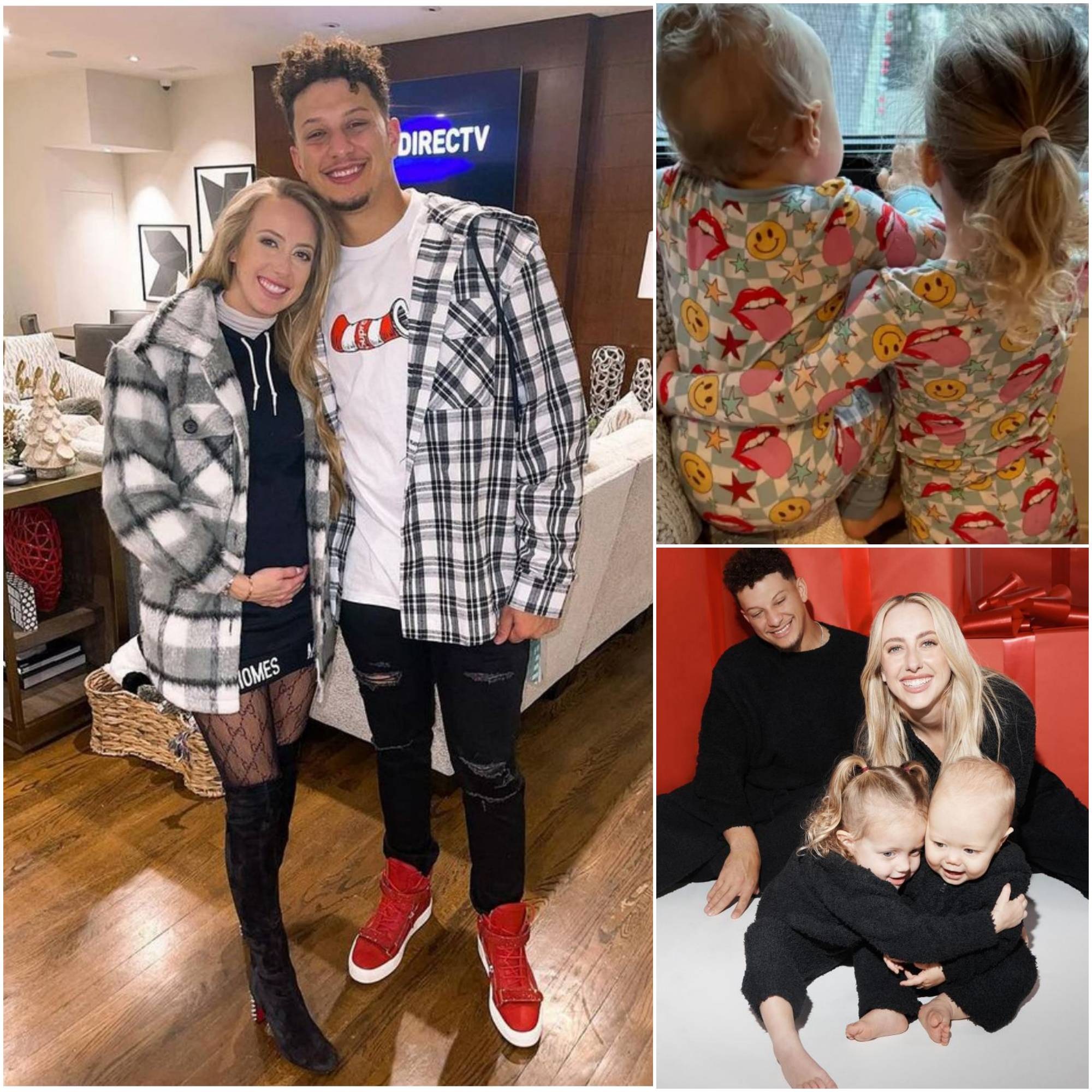 Patrick Mahomes captures a heartwarming scene, as Sterling tenderly ...