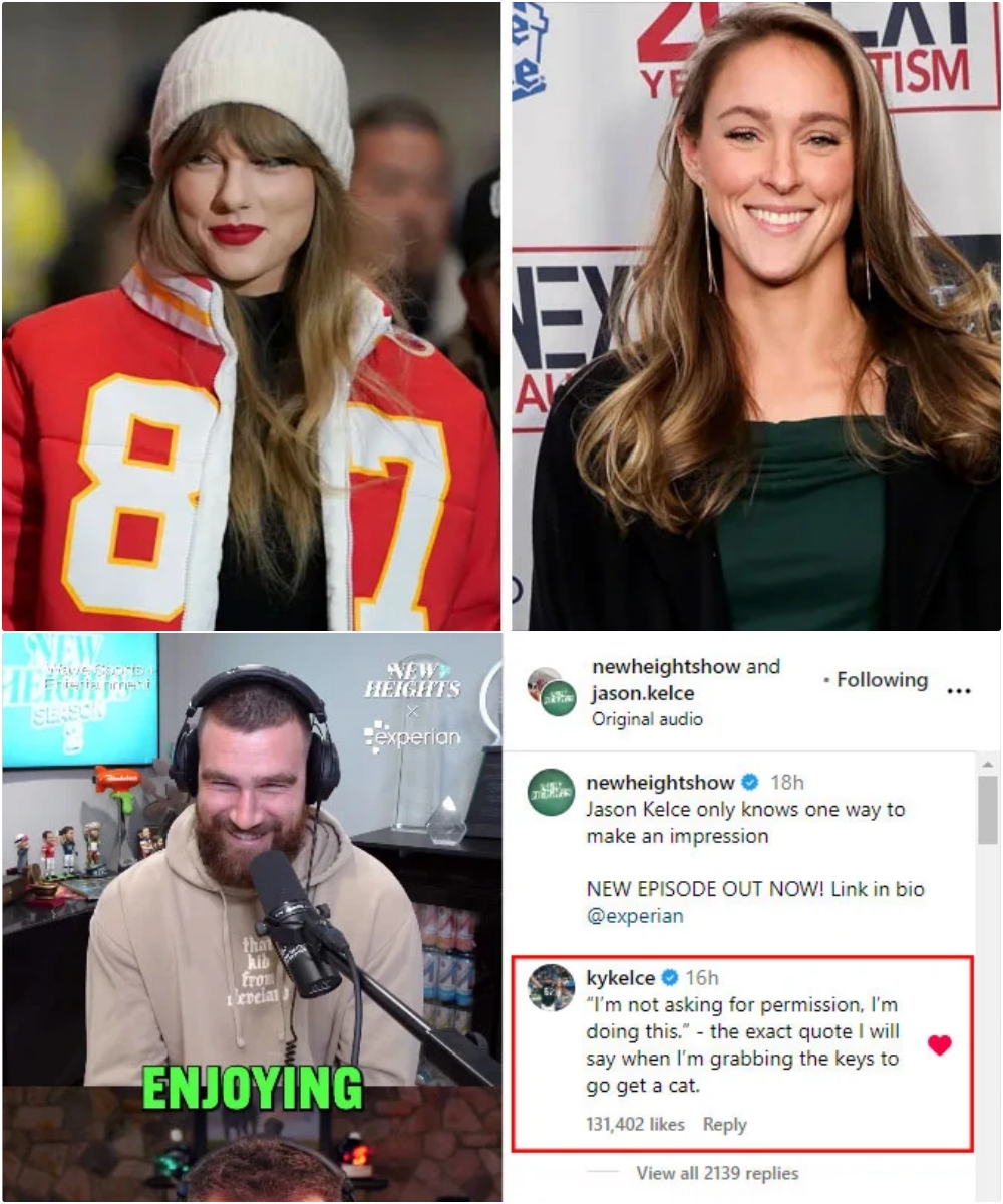 Taylor Swift shows support to Kylie Kelce’s special request - News