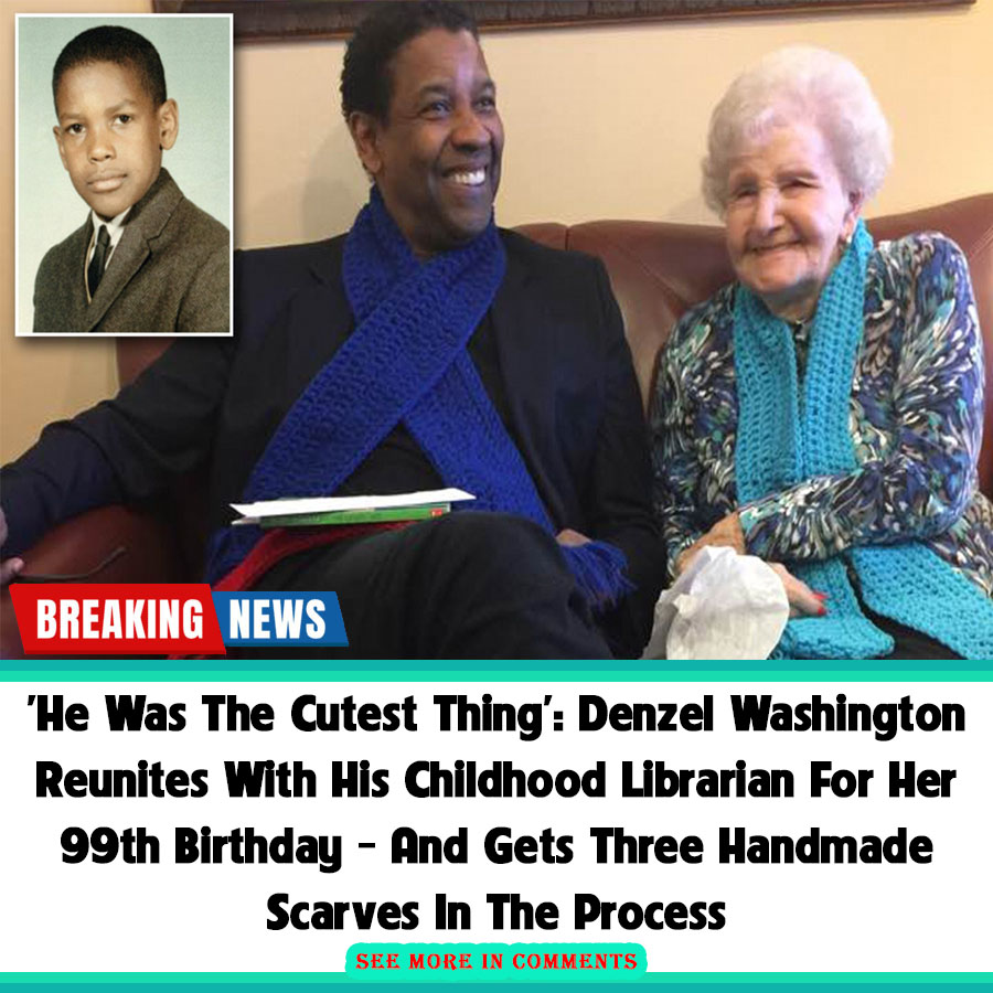 'he Was The Cutest Thing': Denzel Washington Reunites With His ...