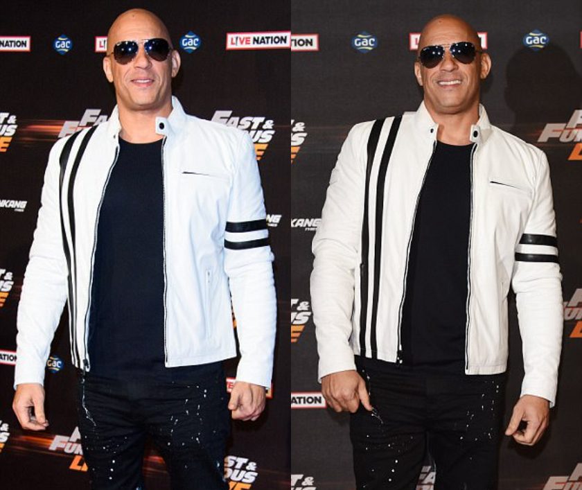 Feeling the love! Animated Vin Diesel puts on an amorous display while ...