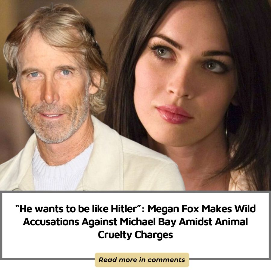 “He wants to be like Hitler”: Megan Fox Makes Wild Accusations Against ...