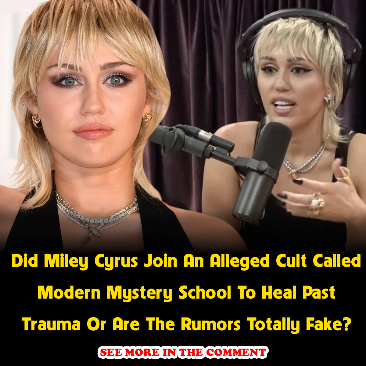 Did Miley Cyrus Join An Alleged Cult Called Modern Mystery School To ...