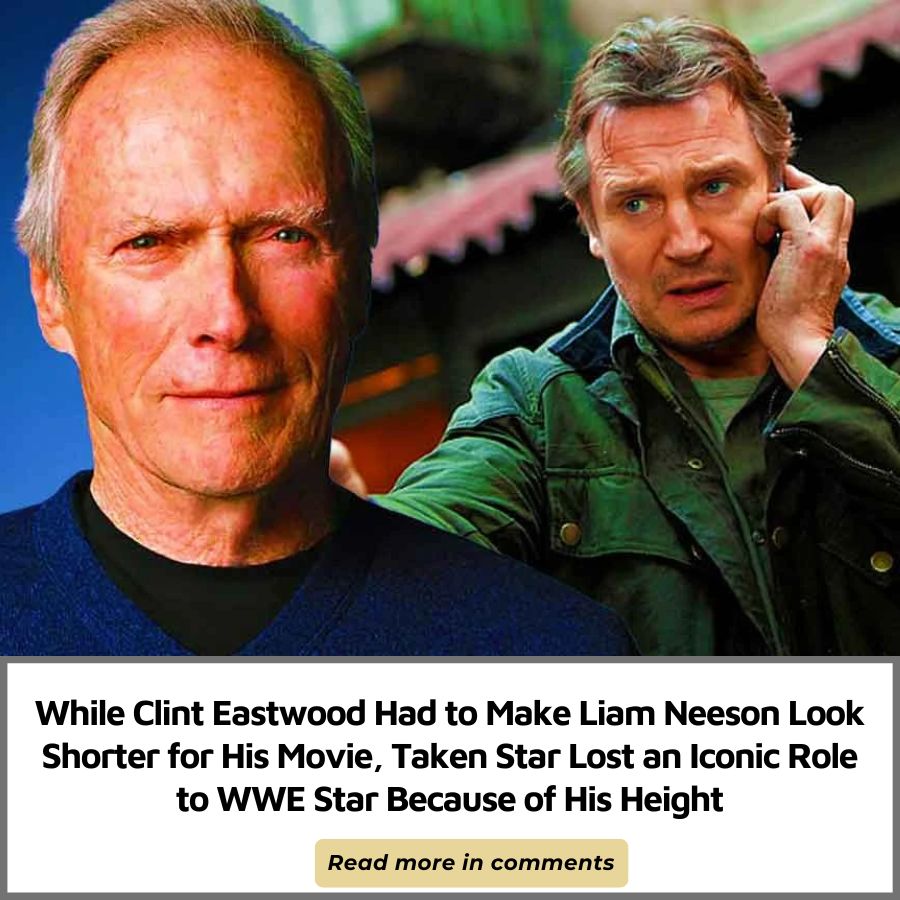 While Clint Eastwood Had to Make Liam Neeson Look Shorter for His Movie ...