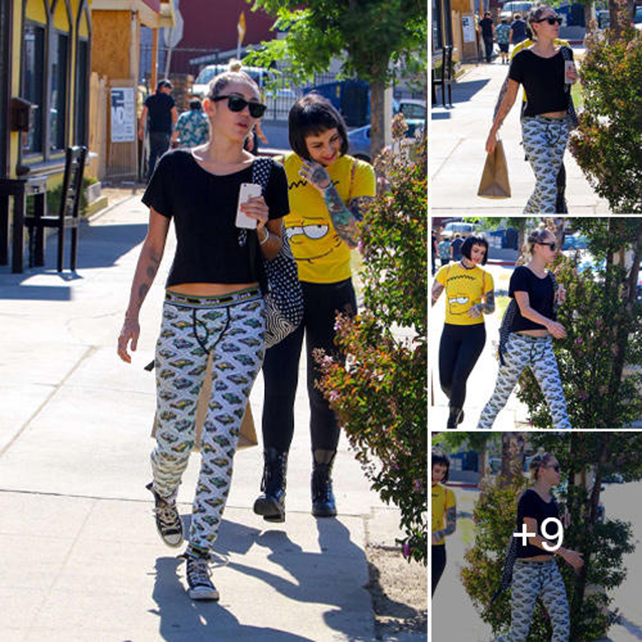 Miley Cyrus Unleashes Her Free Spirit as She Explores Studio City’s ...