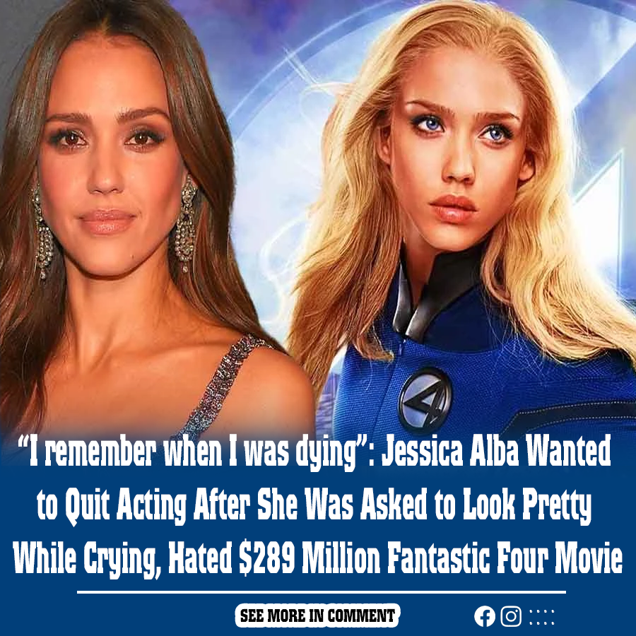 “I remember when I was dying”: Jessica Alba Wanted to Quit Acting After ...