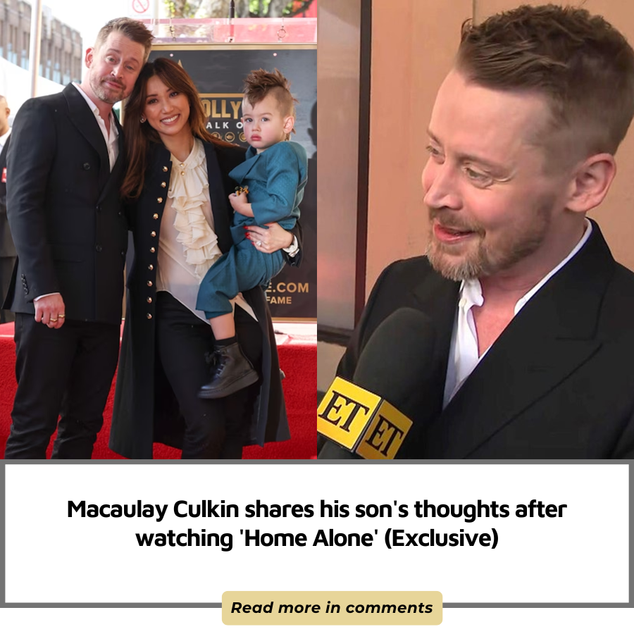 Macaulay Culkin shares his son's thoughts after watching 'Home Alone ...