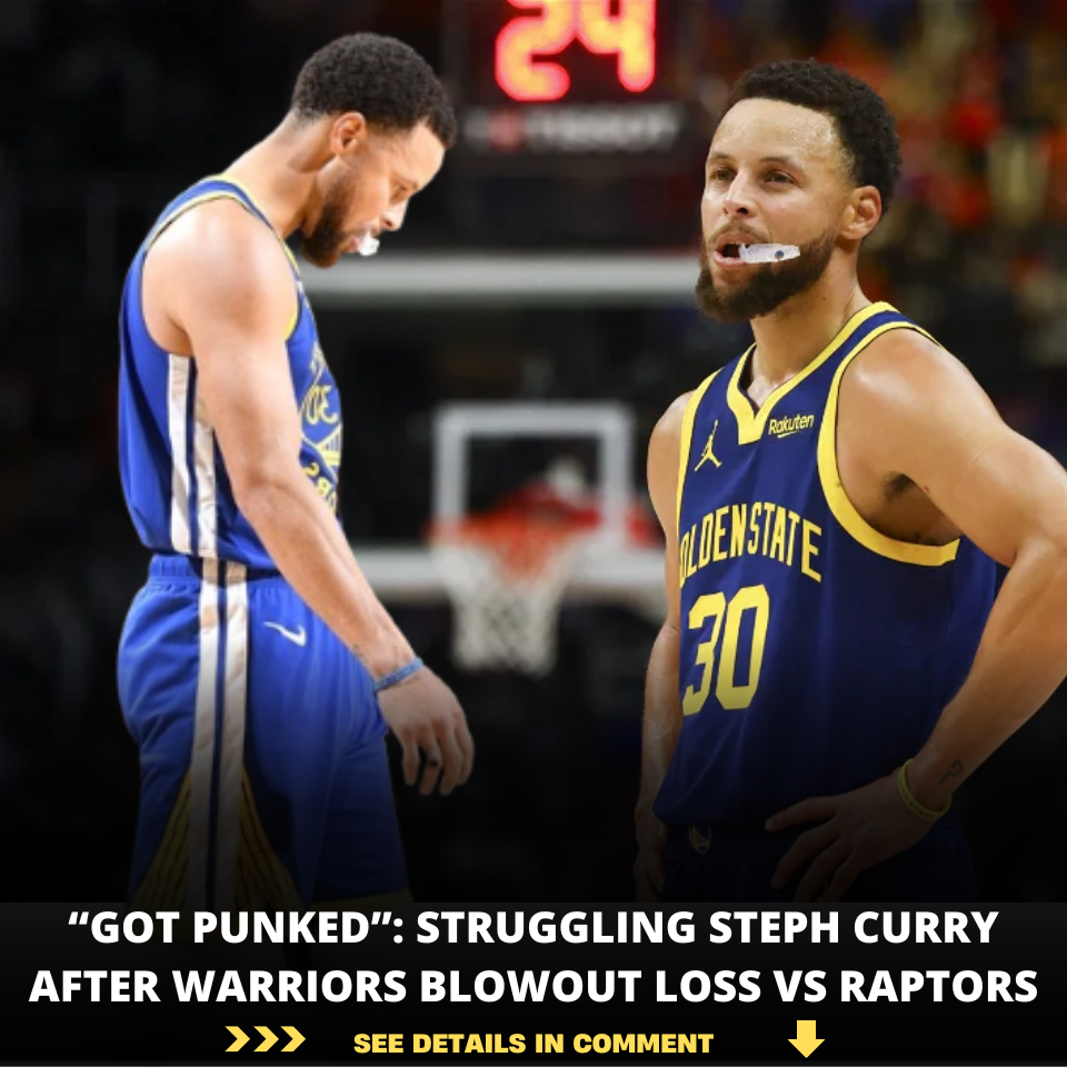 “GOT PUNKED”: STRUGGLING STEPH CURRY AFTER WARRIORS BLOWOUT LOSS VS ...