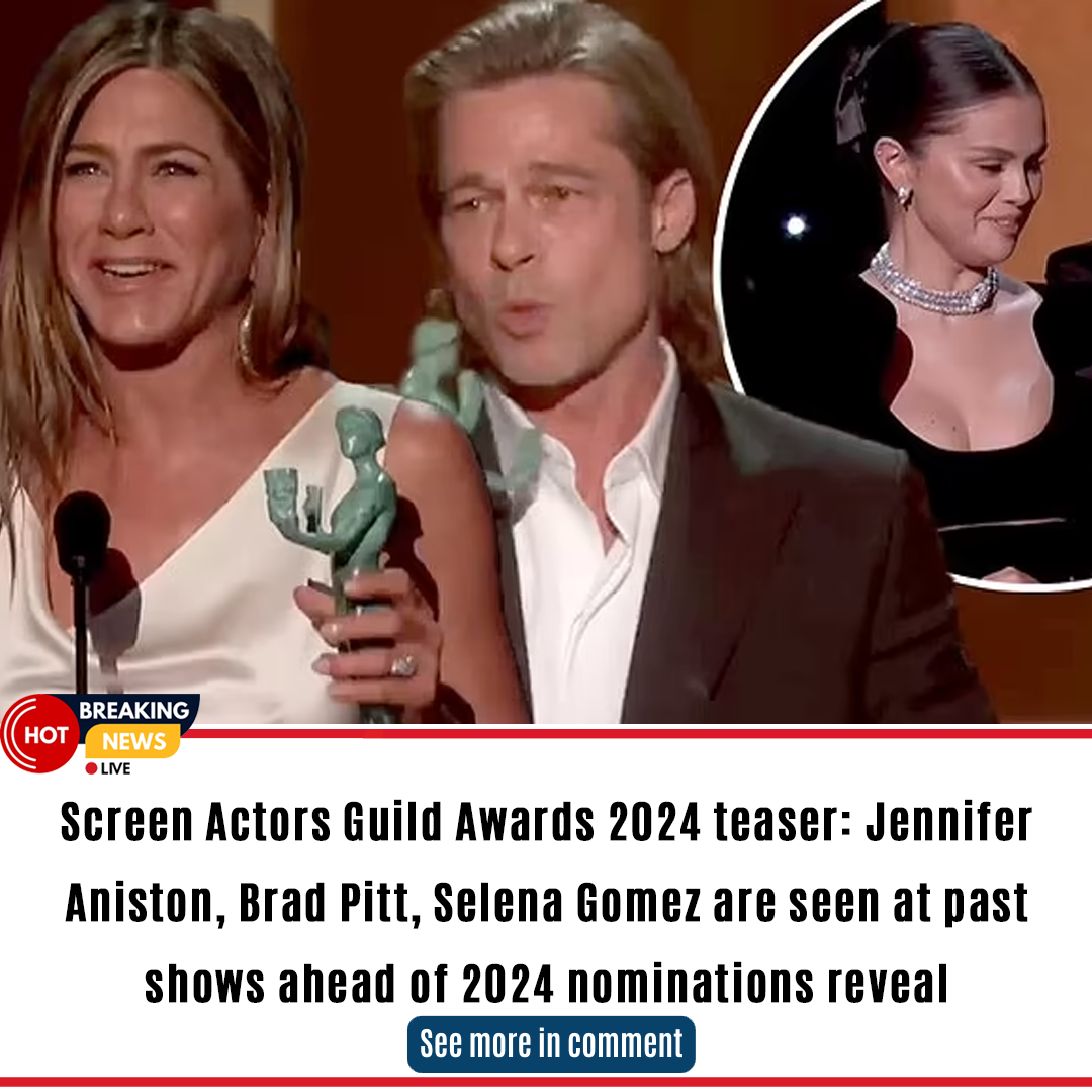 Screen Actors Guild Awards 2024 teaser: Jennifer Aniston, Brad Pitt ...