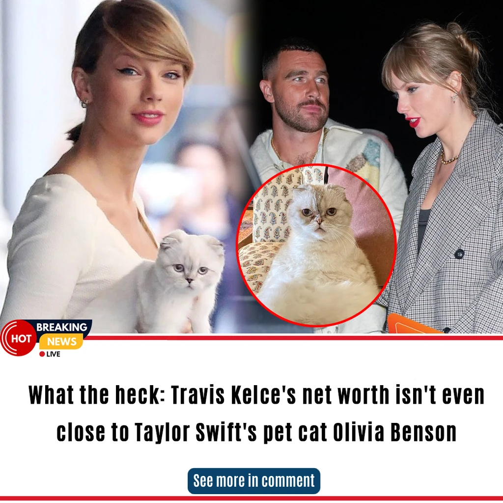 What the heck: Travis Kelce's net worth isn't even close to Taylor ...