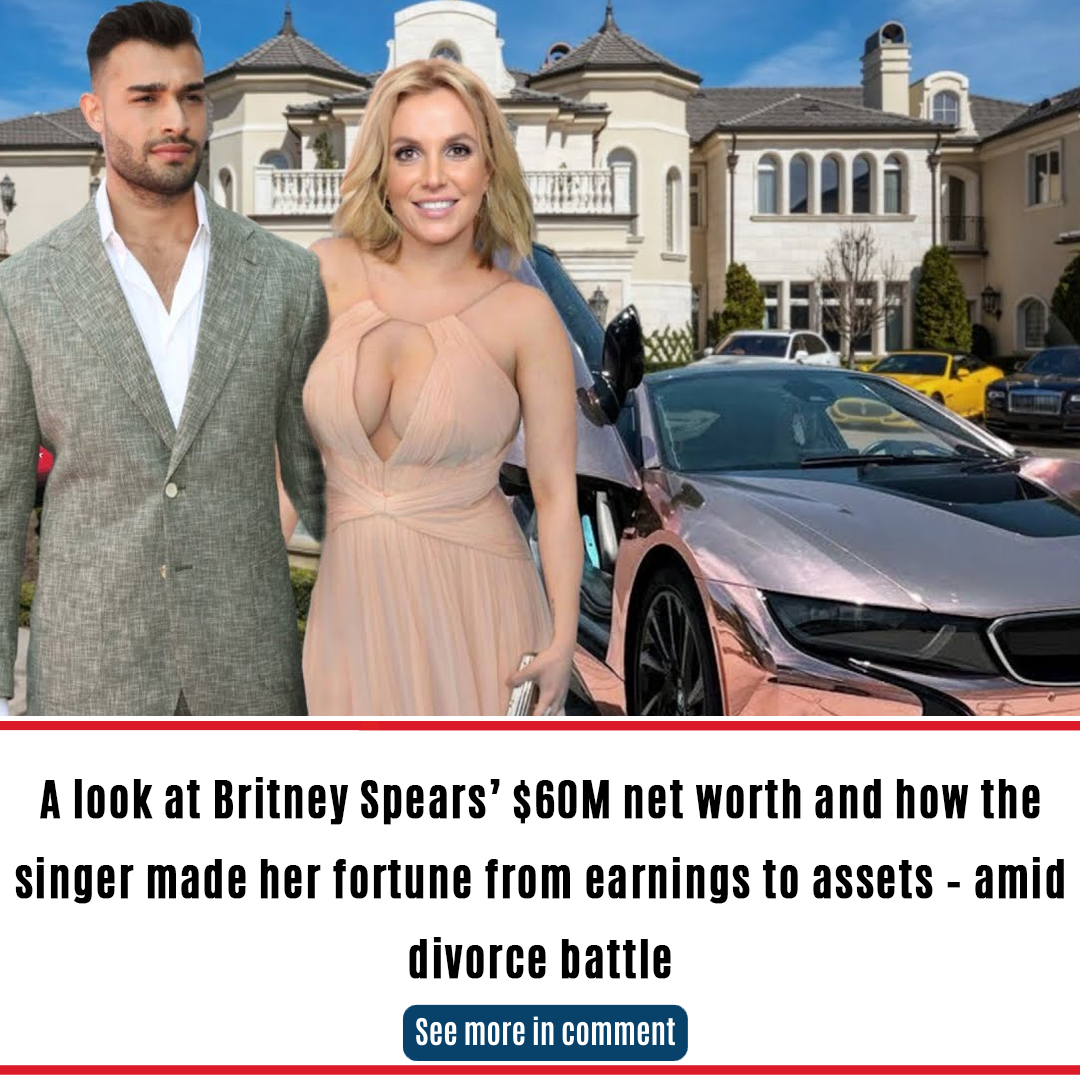 A look at Britney Spears’ $60M net worth and how the singer made her fortune from earnings to ...