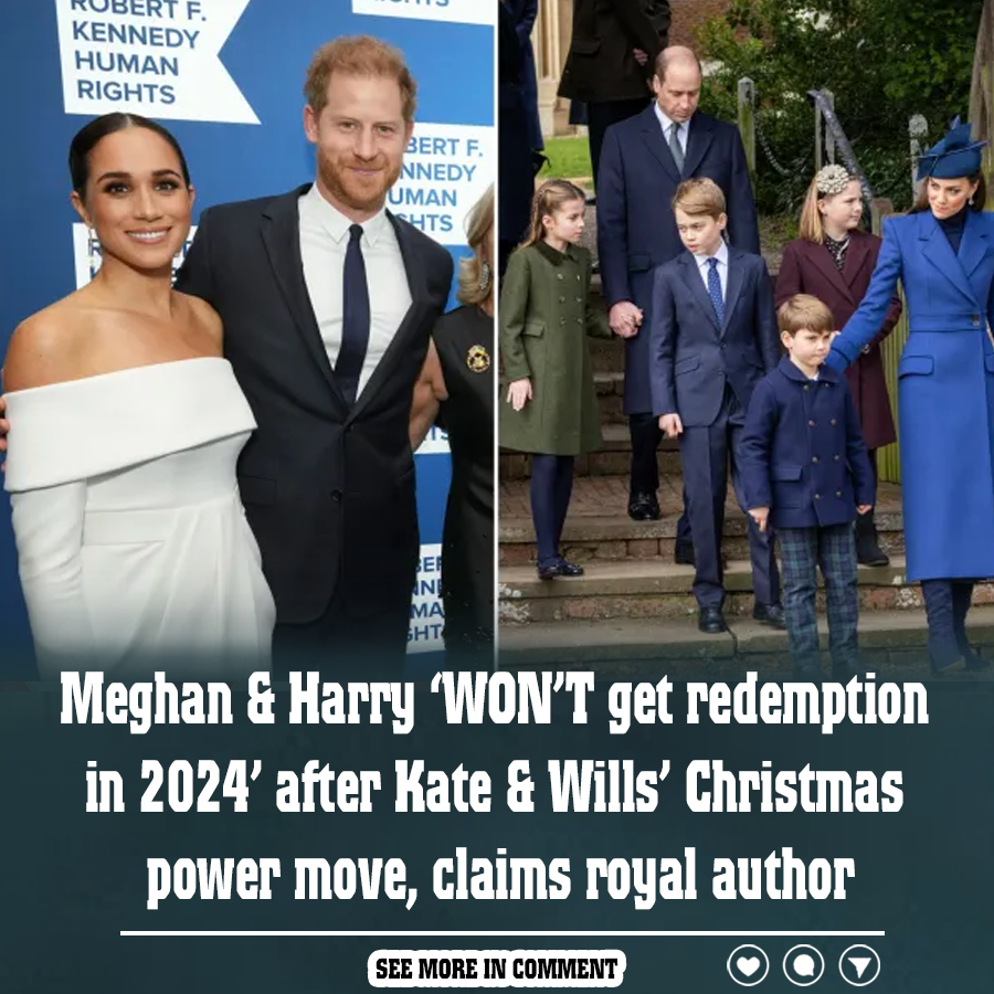 Meghan & Harry ‘WON’T get redemption in 2024’ after Kate & Wills ...