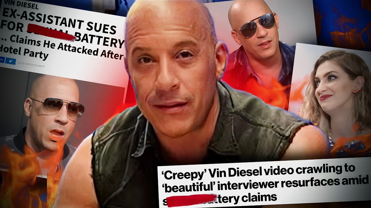 Vin Diesel is branded 'creepy and cringeworthy' by fans as he crawls on ...