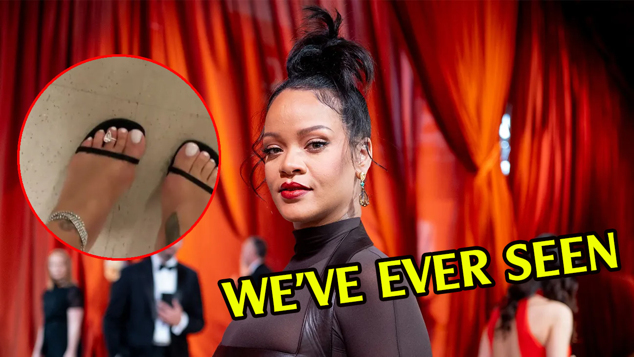 Rihanna has the biggest diamond toe ring we’ve ever seen - News